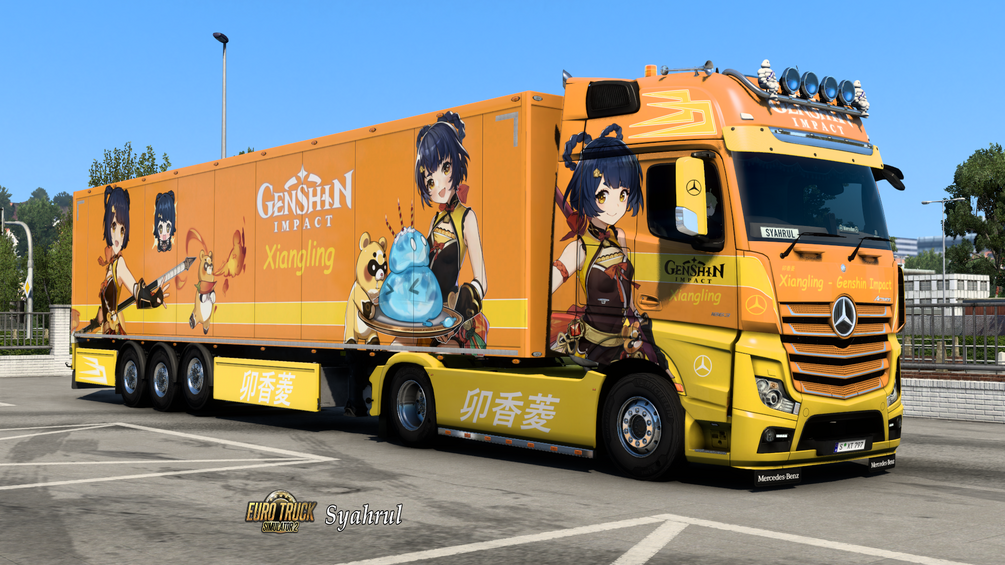 [ETS2] Xiangling - Genshin Impact [Combo Skin]