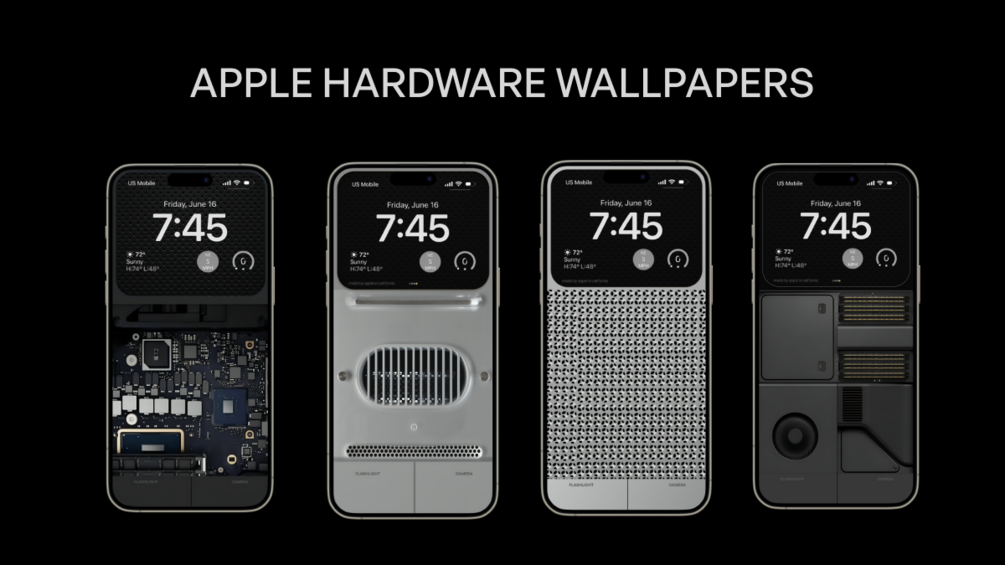 Apple Hardware Wallpaper Pack | 4 High quality wallpapers for iphones ...
