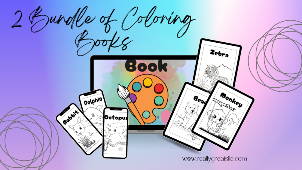 Coloring Books for Kids- Busy Books