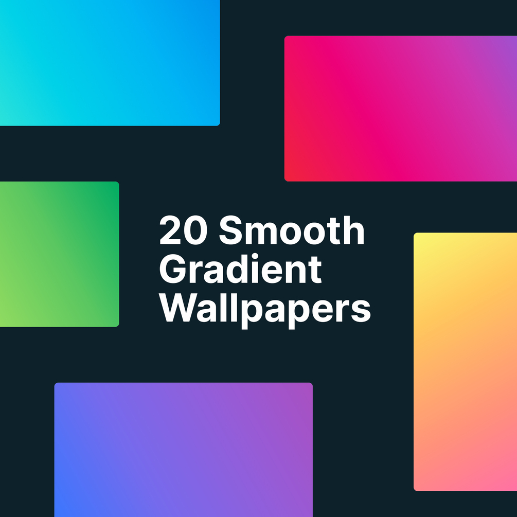 20 Smooth Gradient Wallpapers 5K Resolution