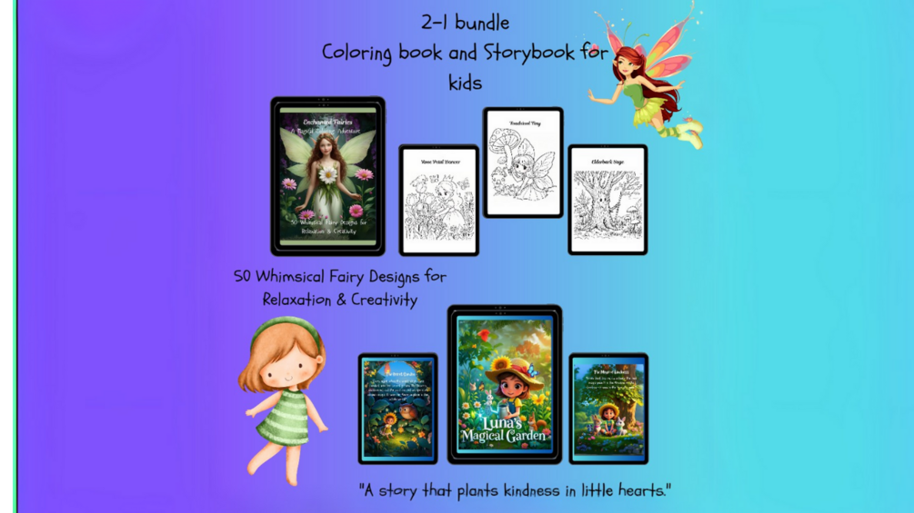2-1 Coloring book & Storybook pdf file