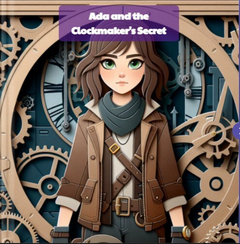 Ada and the Clockmaker's Secret - story for kids