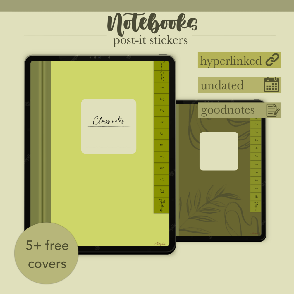 Digital Notebook//Goodnotes//Notability//PDF