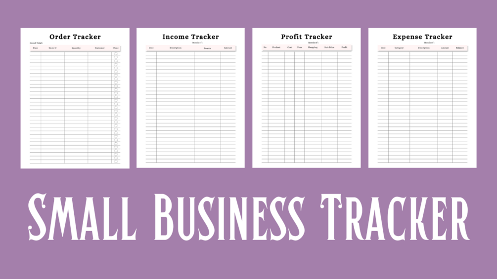 Small Business Tracker