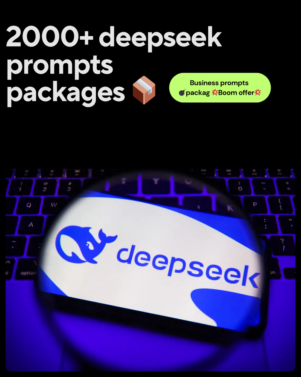 2000+ DeepSeek Business Prompts