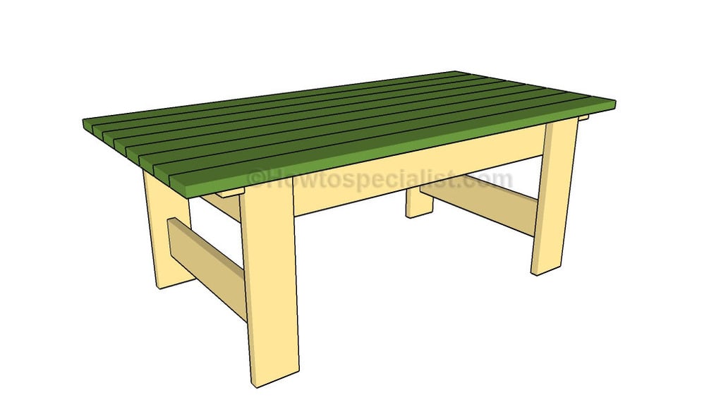 Small Patio Table Plans