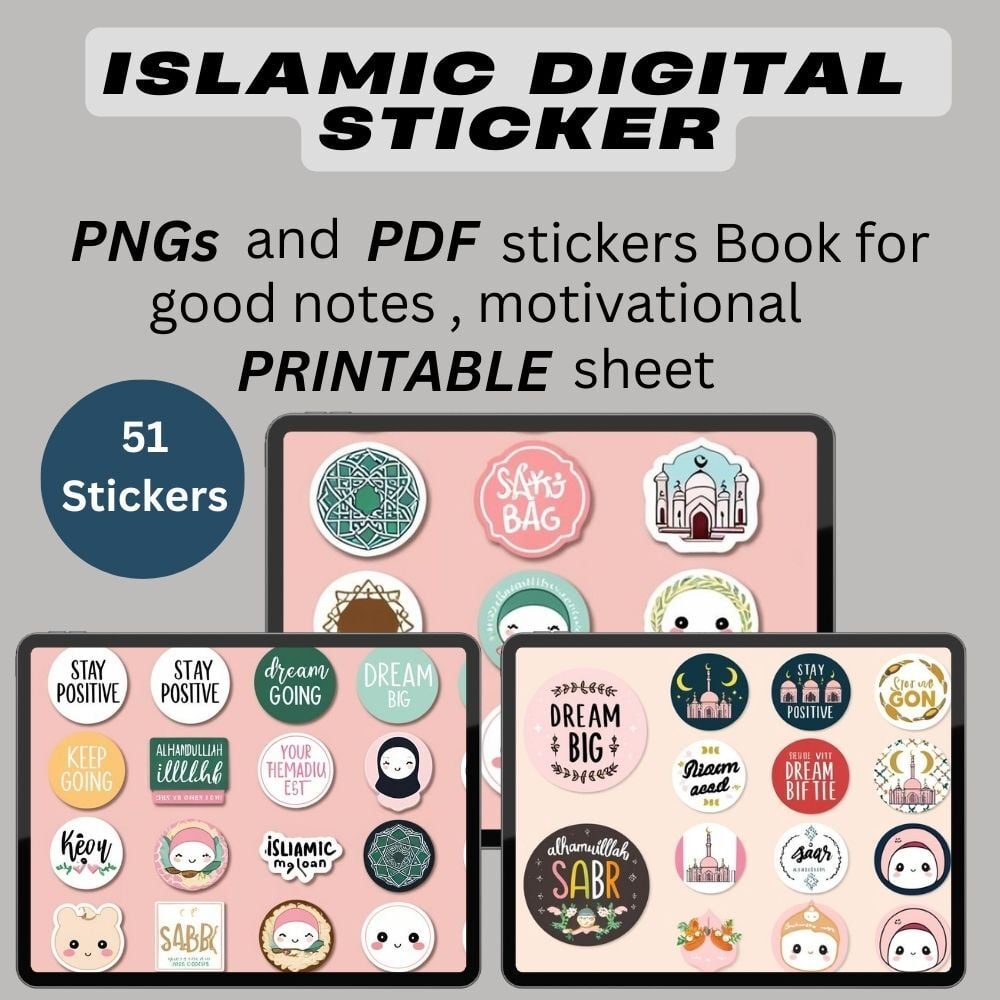 digital printable stickers