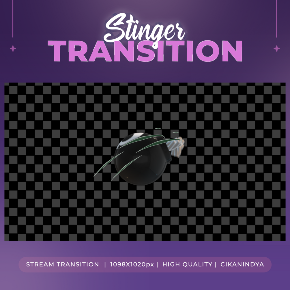 Animated Stinger Transition Nightfall Bomb | Silent but Deadly ...