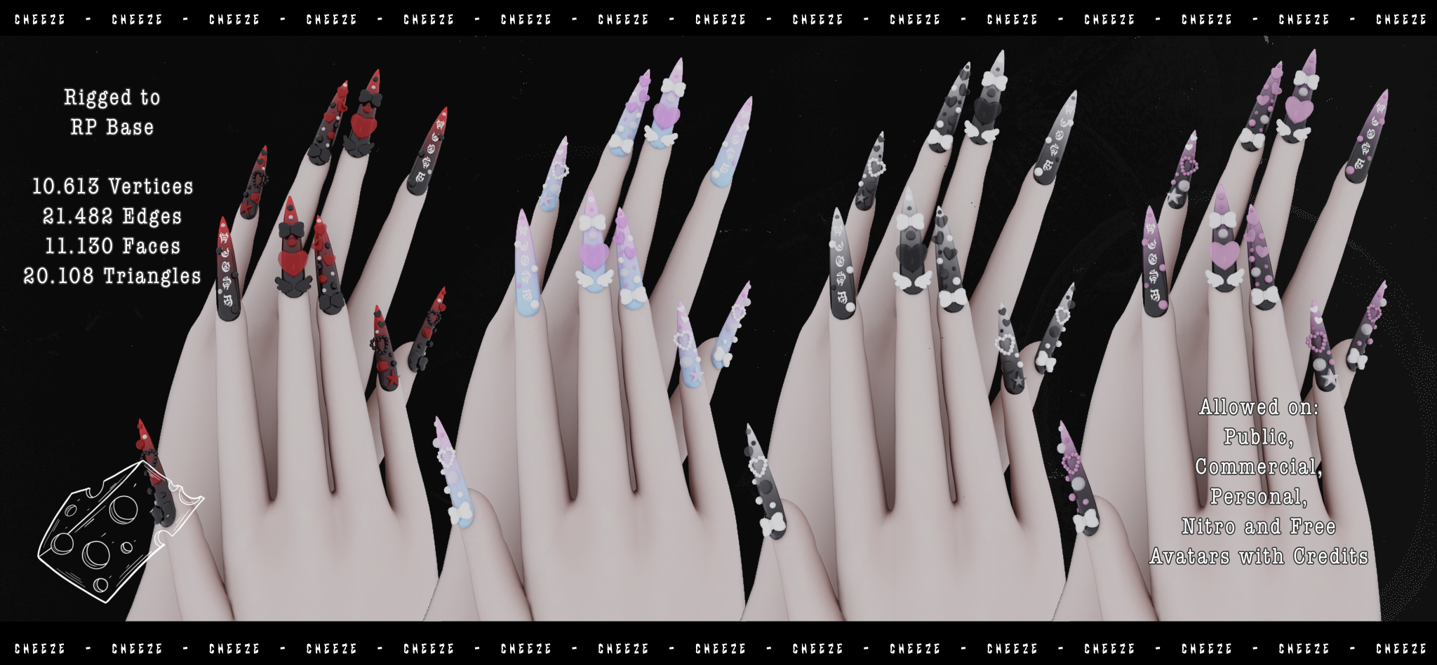 FREE NAILS - ~ Cheeze