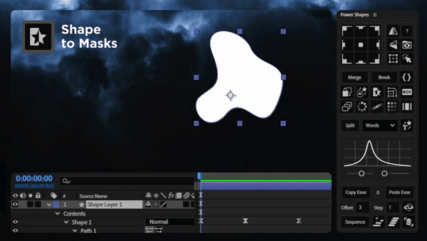 Power Shapes | After Effects Script