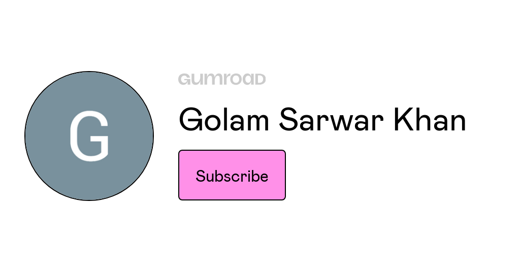 Golam Sarwar Khan