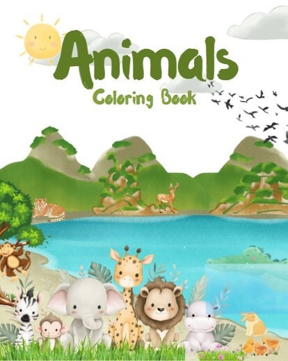 ANIMALS COLORING BOOK