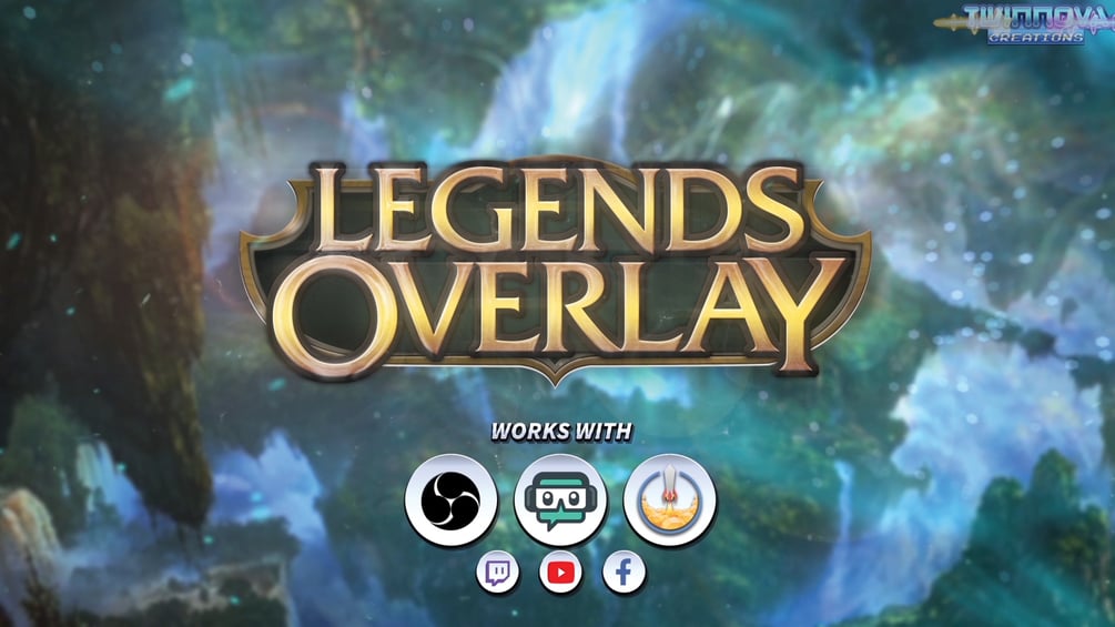 LEGENDS - Animated Twitch Overlay ⭐ Mega Pack ⭐