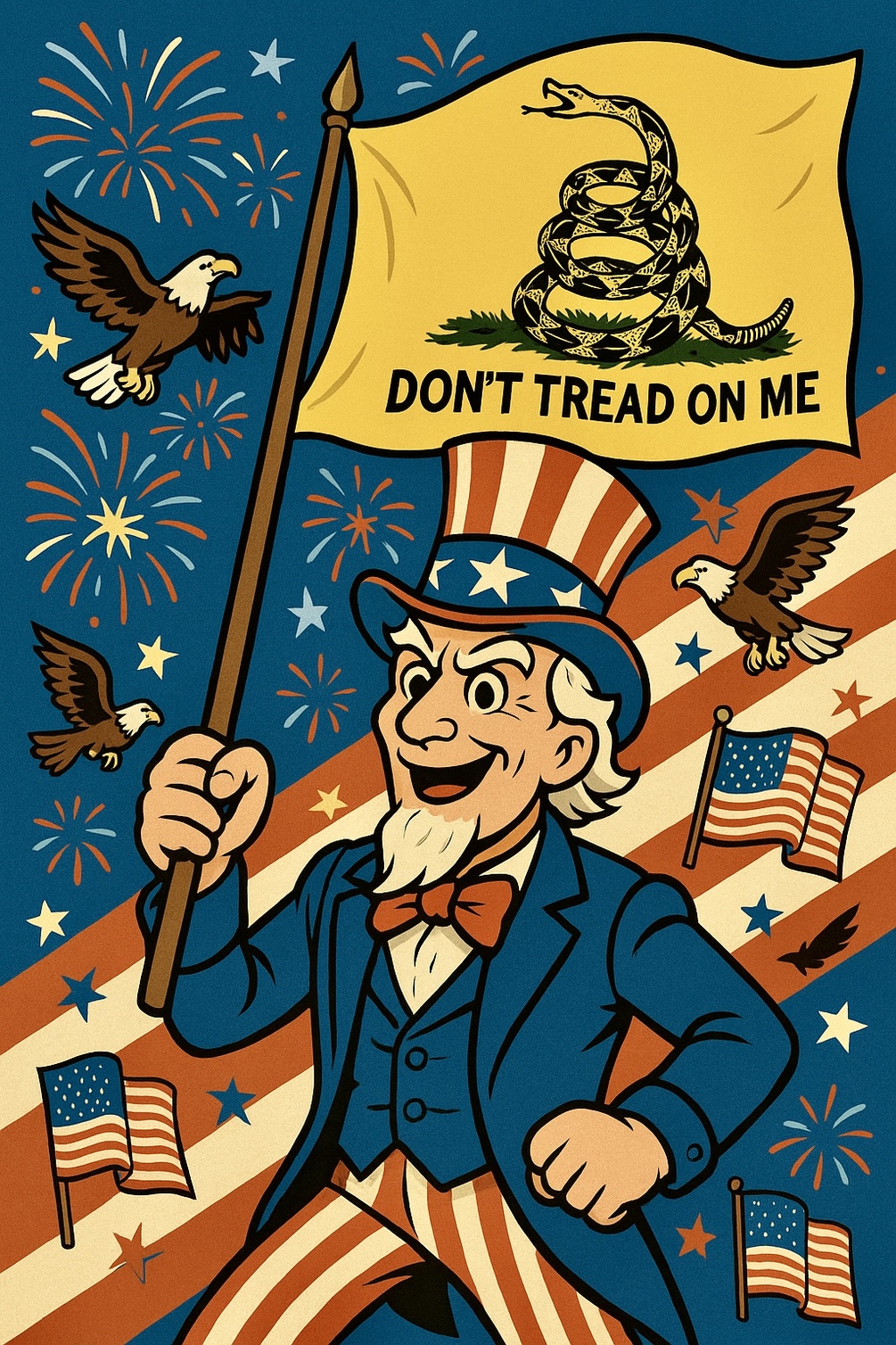 Uncle Sam don’t tread on me
