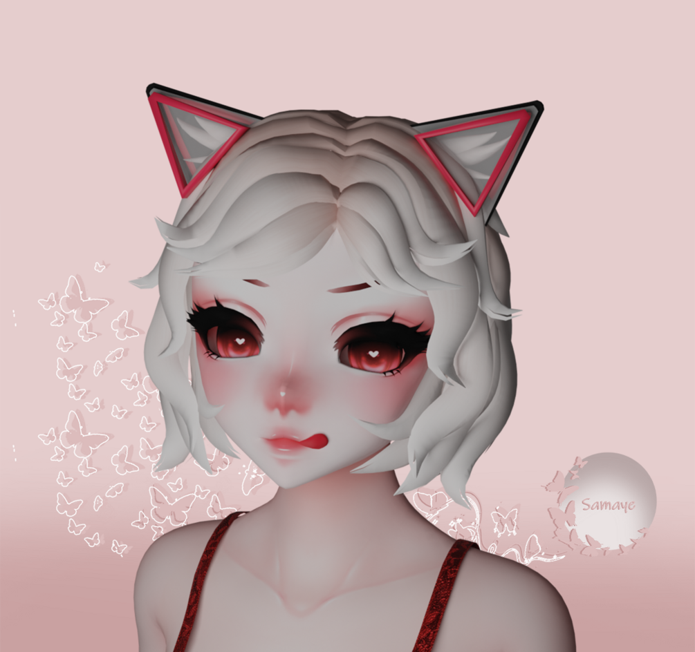 Cyber Cat Ears (Free for Server Boost)