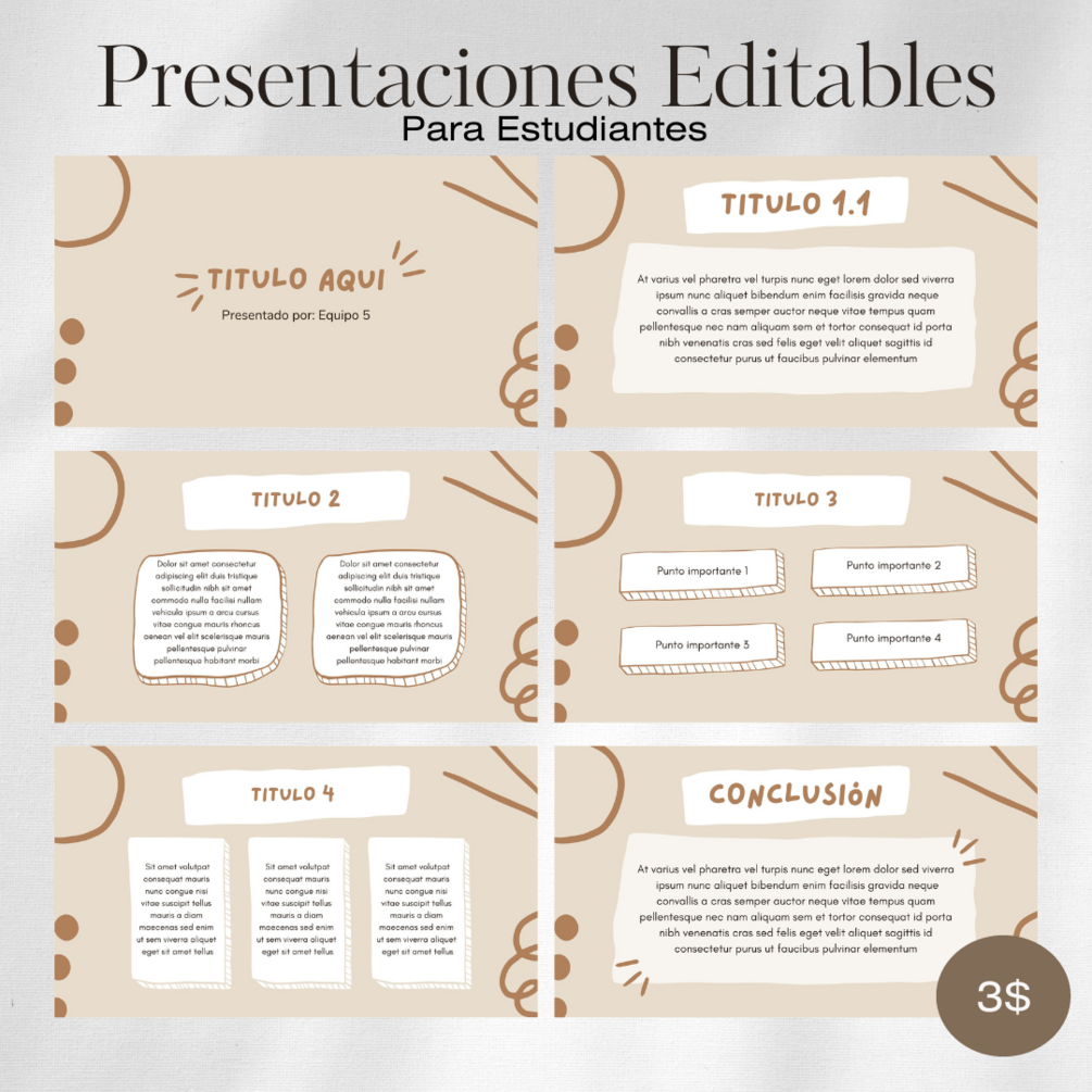 Canva Template: Student Presentations/Plantilla Canva: Presentaciones ...