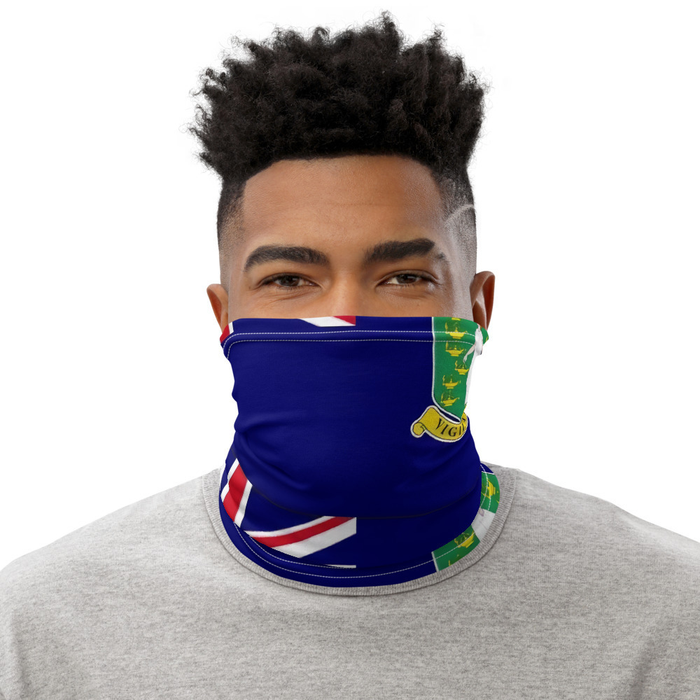 BVI Flag Face Mask