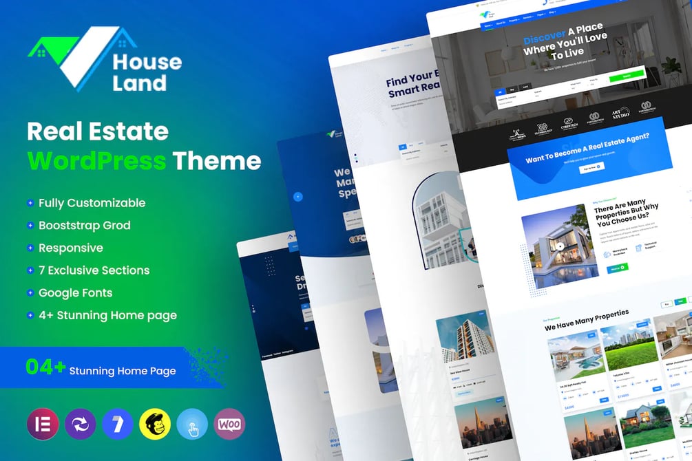 Houseland Wordpress Theme