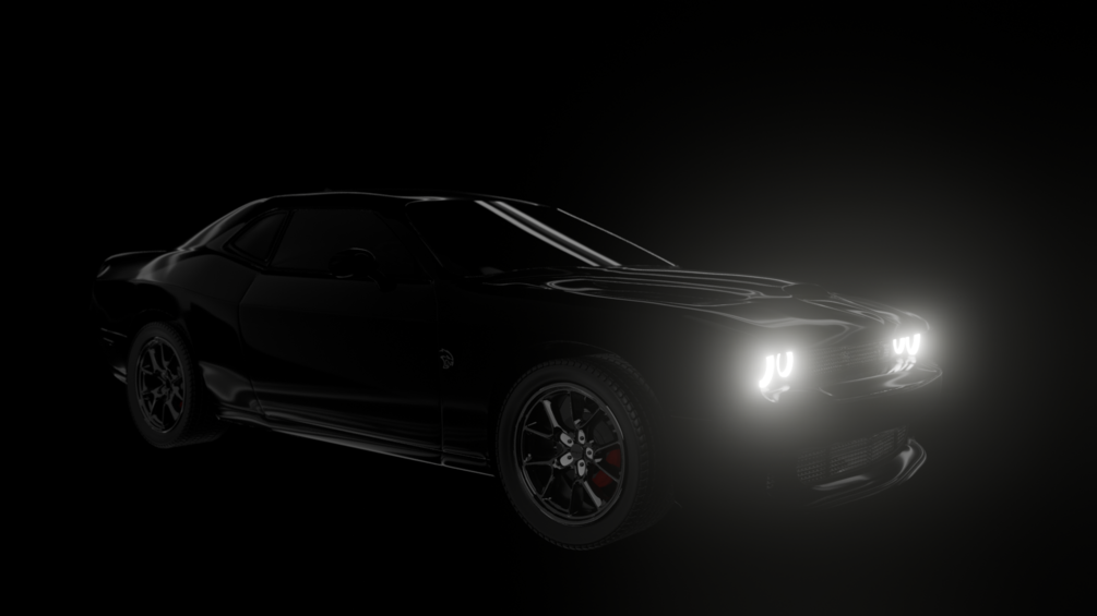 Dodge SRT Hellcat / Skove (realistic)