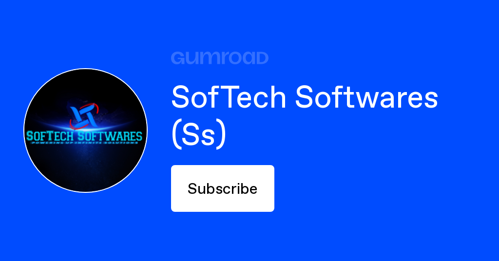SofTech Softwares (Ss)