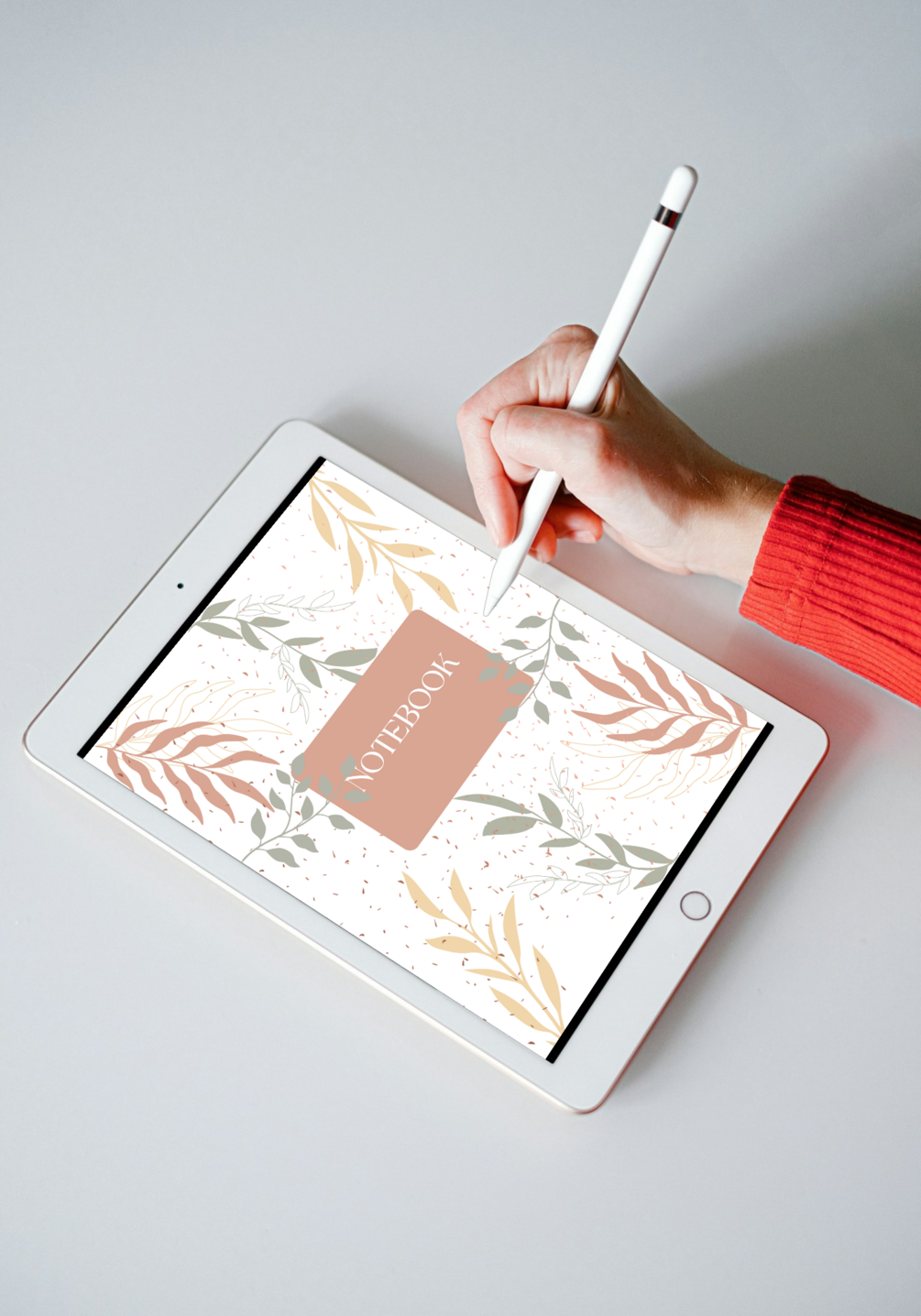 🍁 PRETTY LEAVES DIGITAL NOTEBOOK