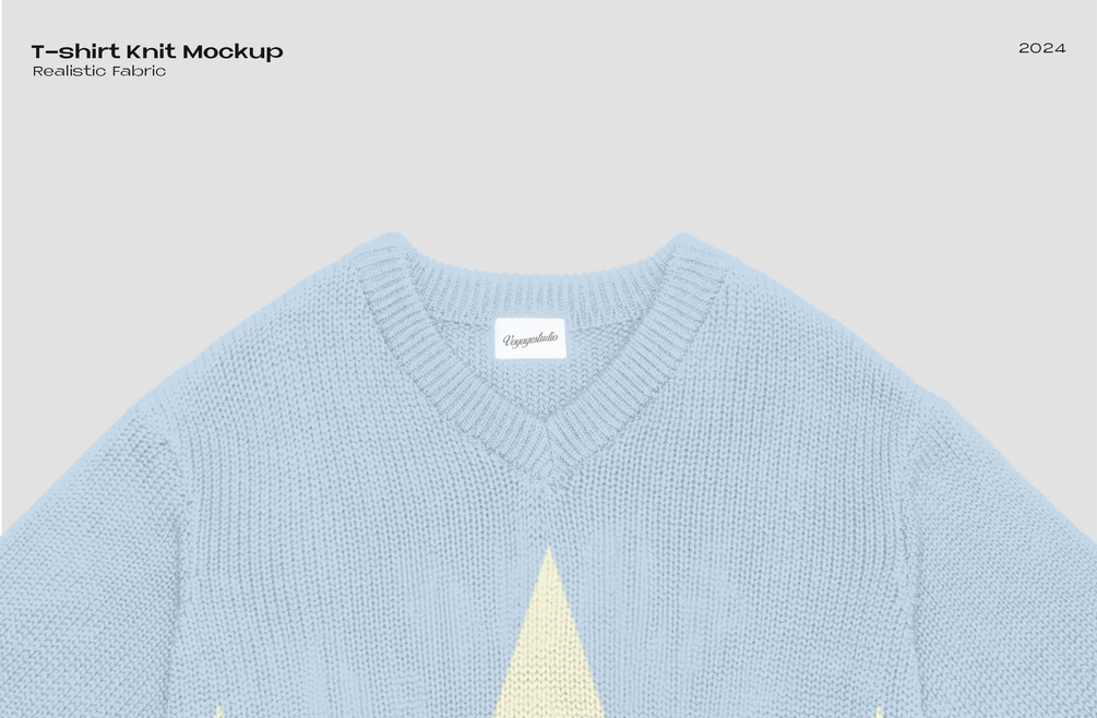 T-SHIRT KNIT MOCKUP
