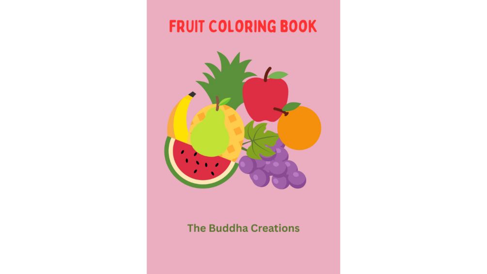 🍓 Fruit Fun Coloring Book – A Juicy Way to Relax & Get Creative! 🍊