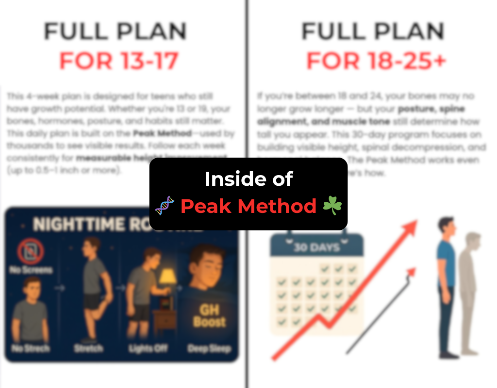 Peak Method - Grow Taller