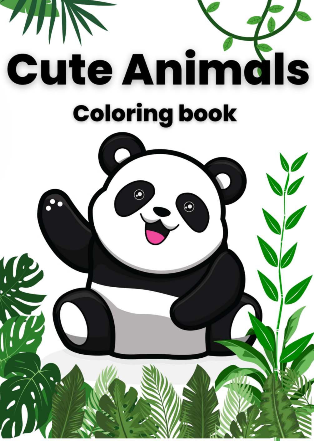 Cute & Funny Animal Adventures Coloring Book for Kids Ages 3-12: 75 ...