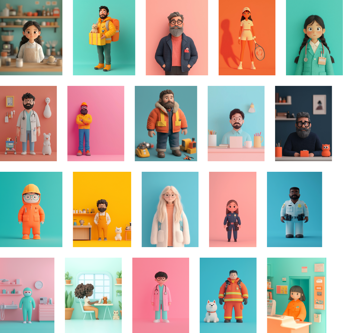 75 Free 3D Illustrations in High Quality for Commercial & Personal Use ...