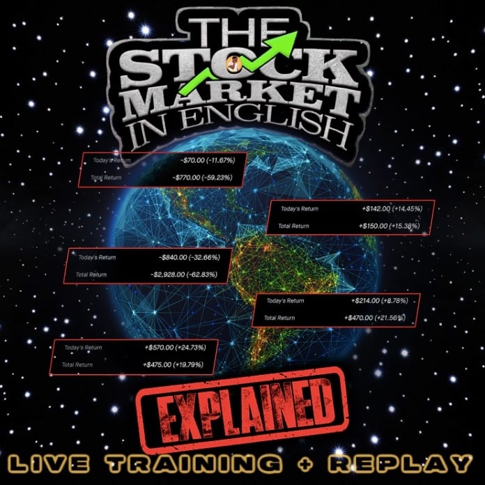 The Stock Market in English: Explained [FREE Live Training + Replay]