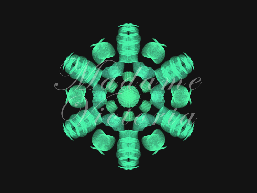 I Am Seeing Someone - Original Digital Art By Madame Victoria