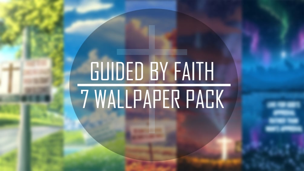 FREE Guided by Faith: 7 Christian Wallpaper Bundle for Daily Inspiration