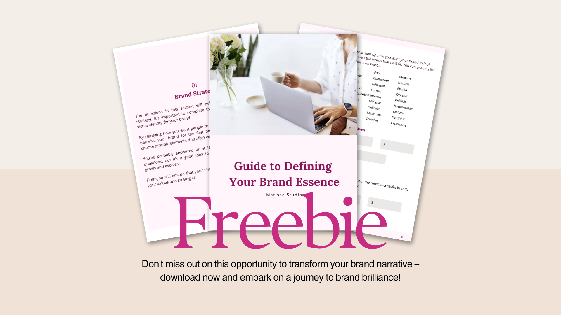 FREE 'Brand Clarity Blueprint' PDF Workbook!
