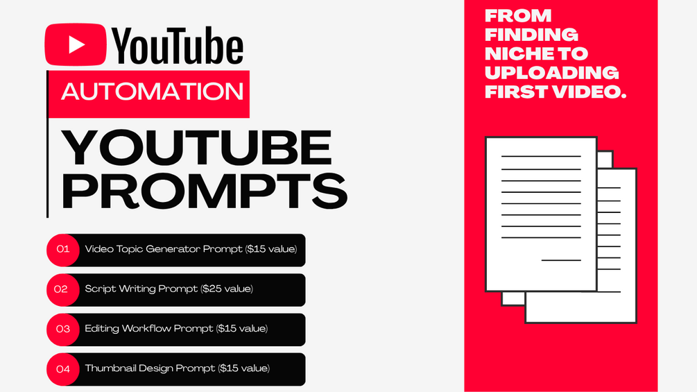 The Complete YouTube Automation Prompt System