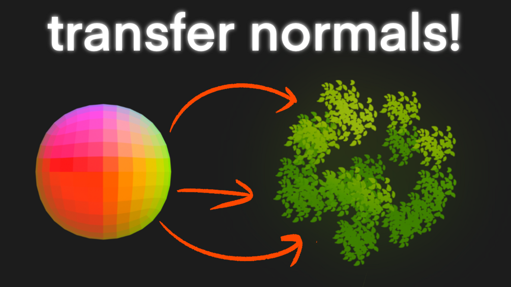 Transfer Normals Tutorial Blender File