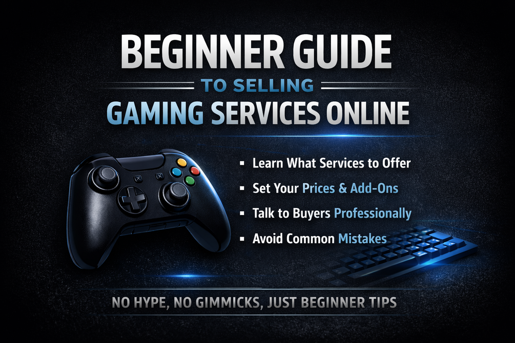 Beginner Guide to Selling Gaming Services Online