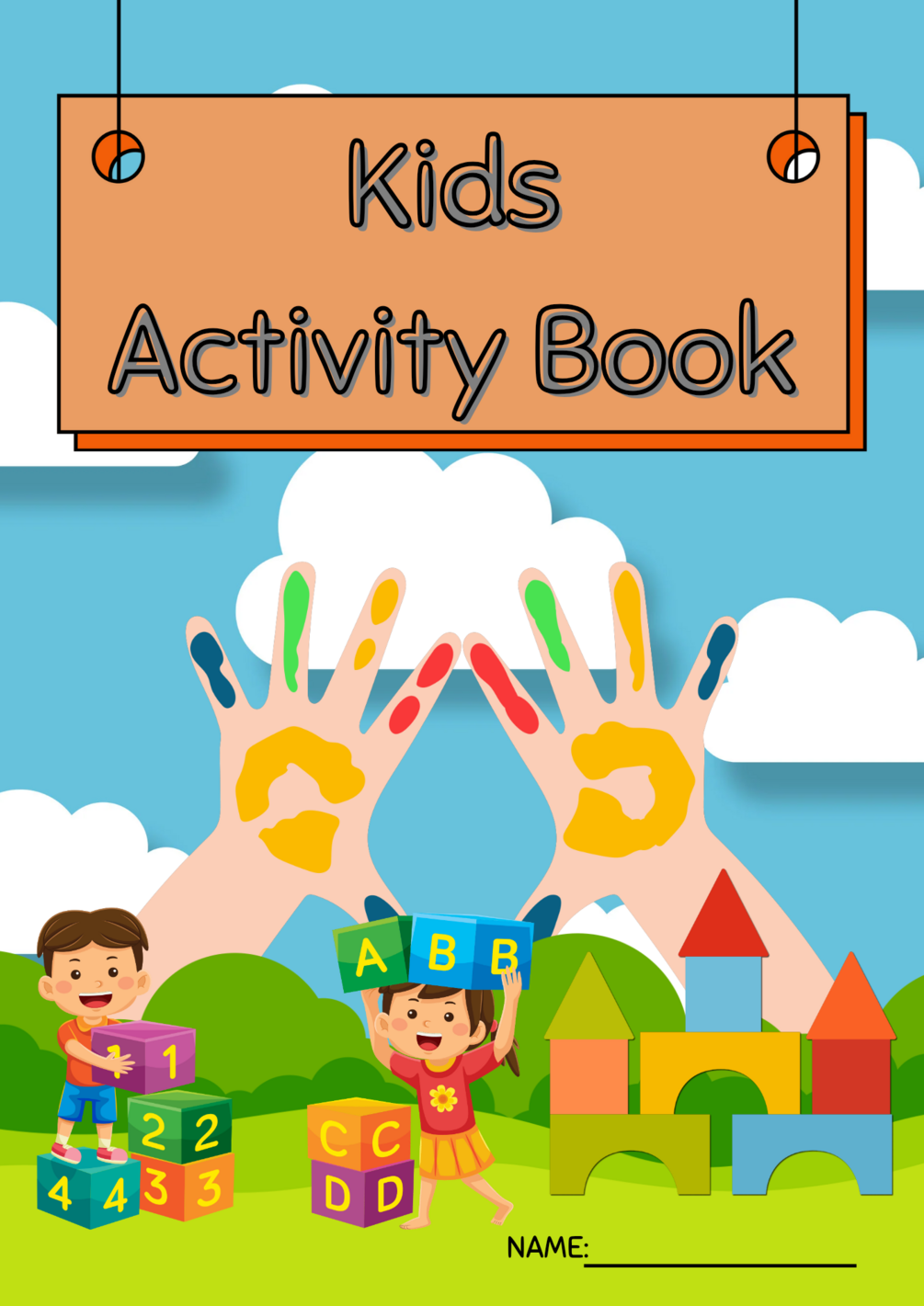 kids activity book