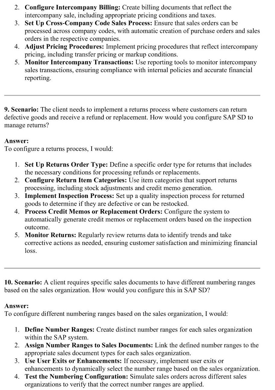 8 PDFs containing ALL Types of Most Asked Interview Q&A (Scenario-Based ...