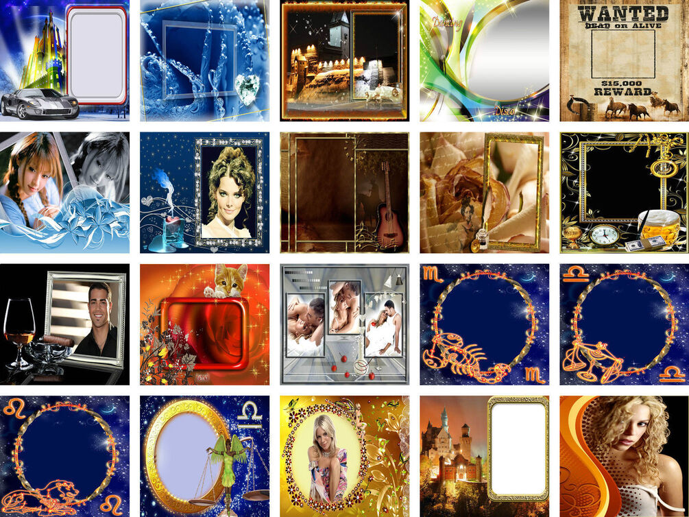 Frames 1 - 5