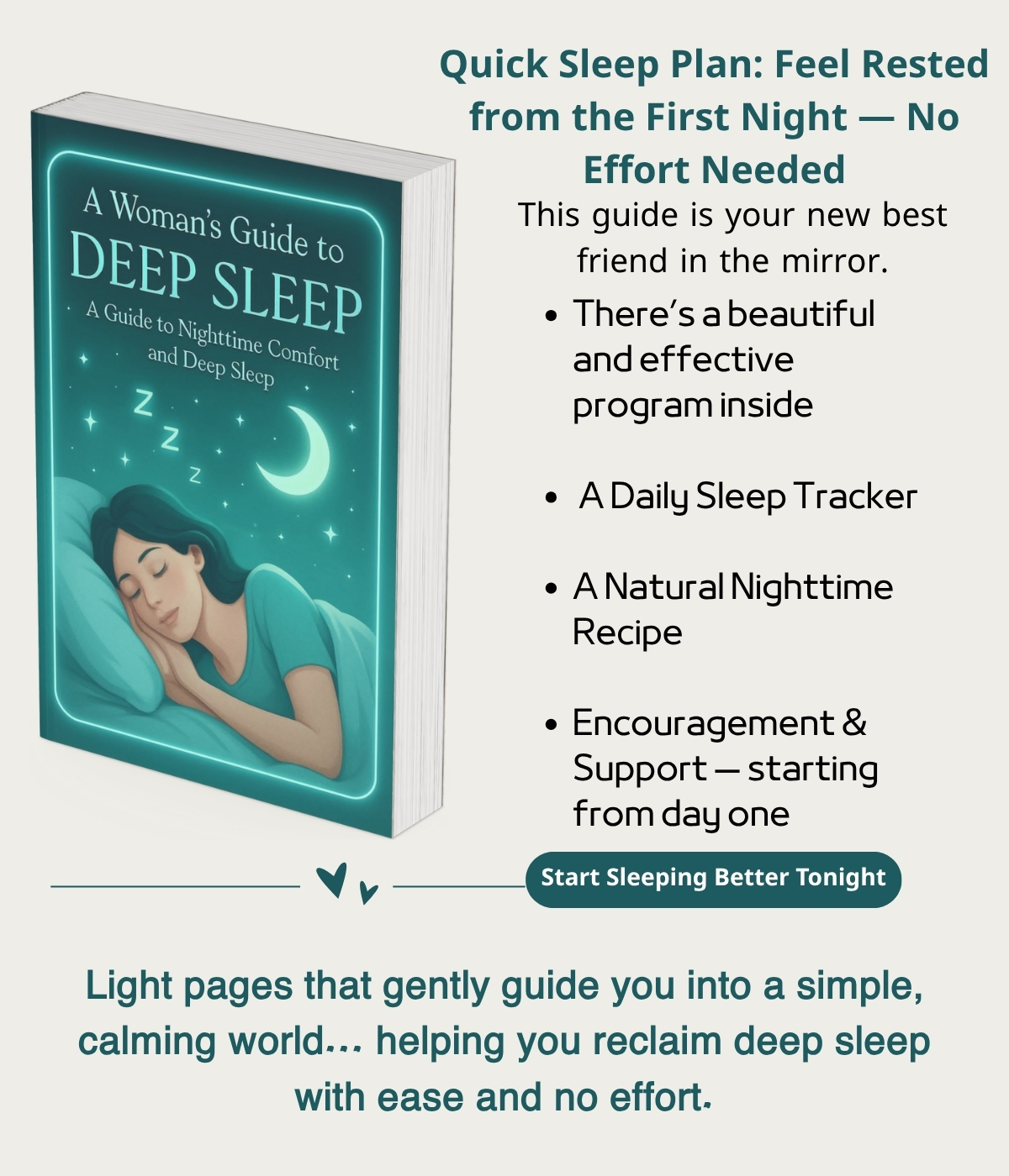 Your guide to deep sleep starting tonight