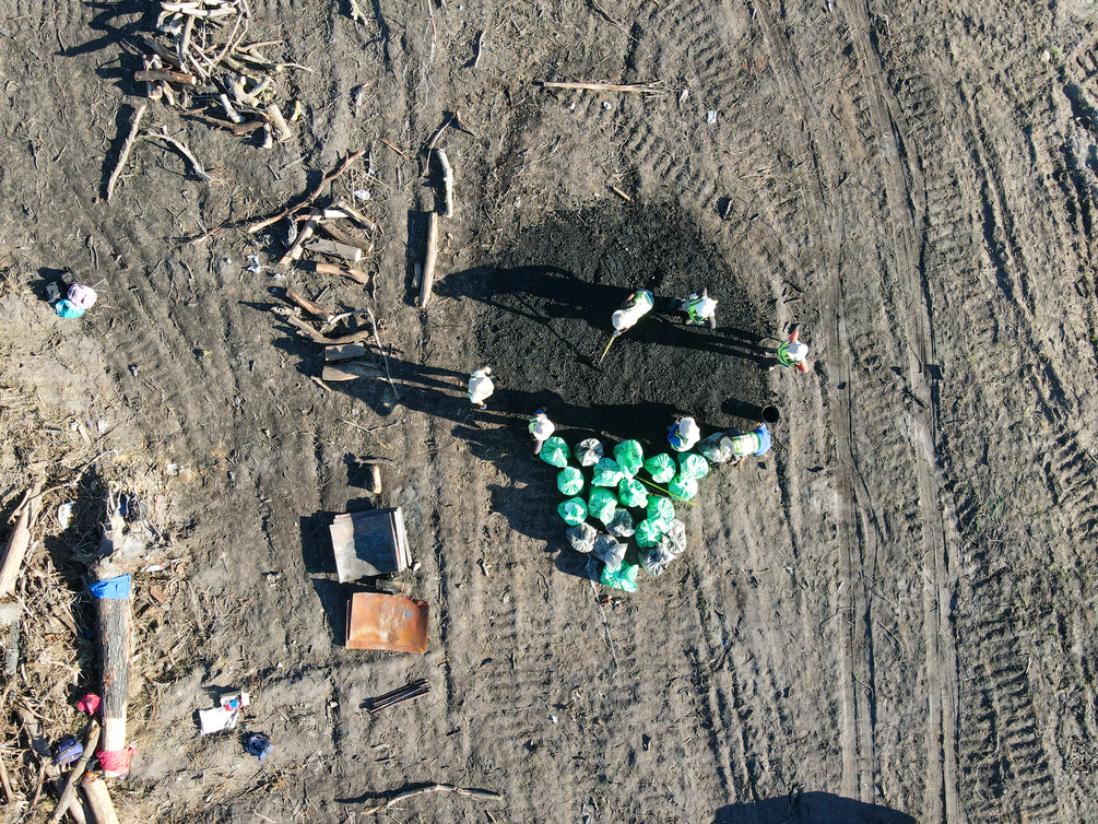 2500ℓ (2.5 m3) Bulk Biochar Eastern Cape, South Africa.