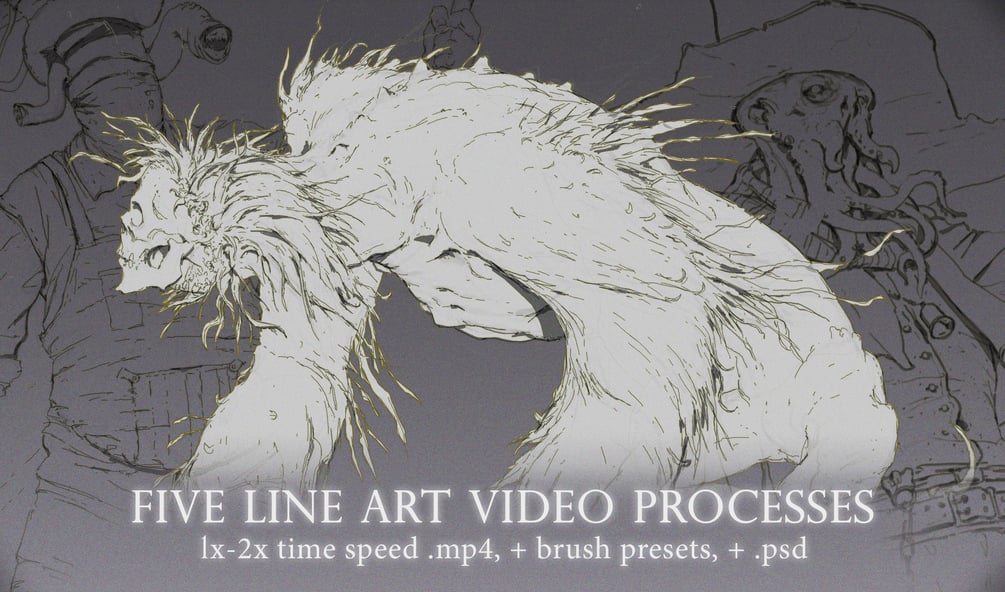 Line art video processes