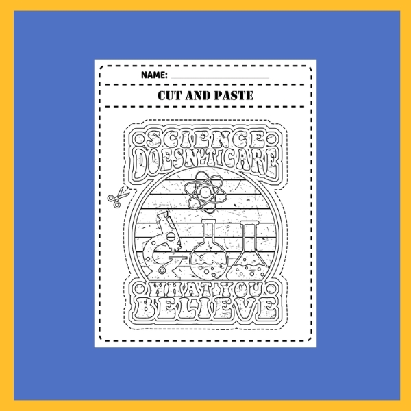 Science | Chemistry Cut And Paste worksheets Activities - Scissors ...