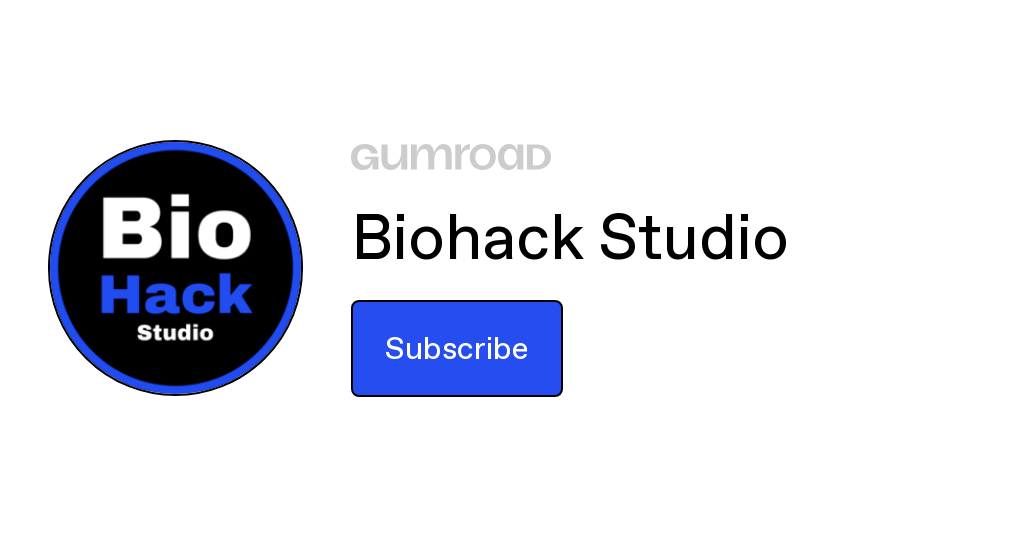 Biohack Studio