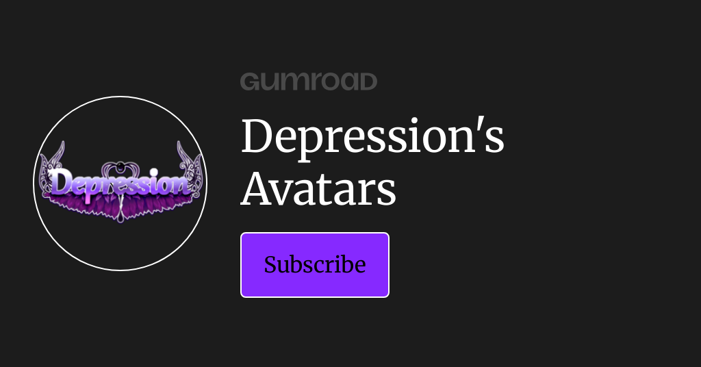 Depression's Avatars