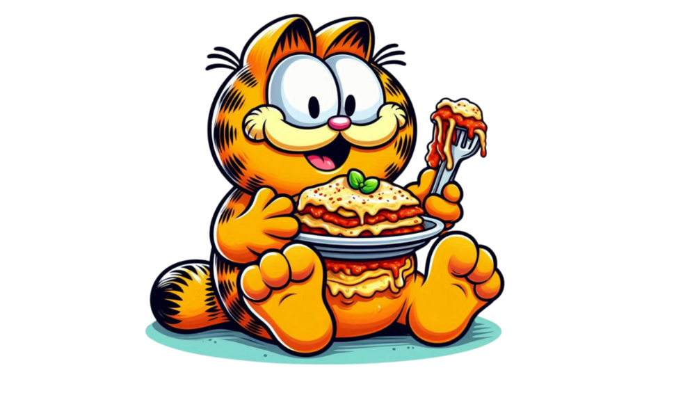 1 PNG Garfield Lazy Antics: A Digital Art Extravaganza ,Yellow Cat Digital Print , Yellow Cat ...