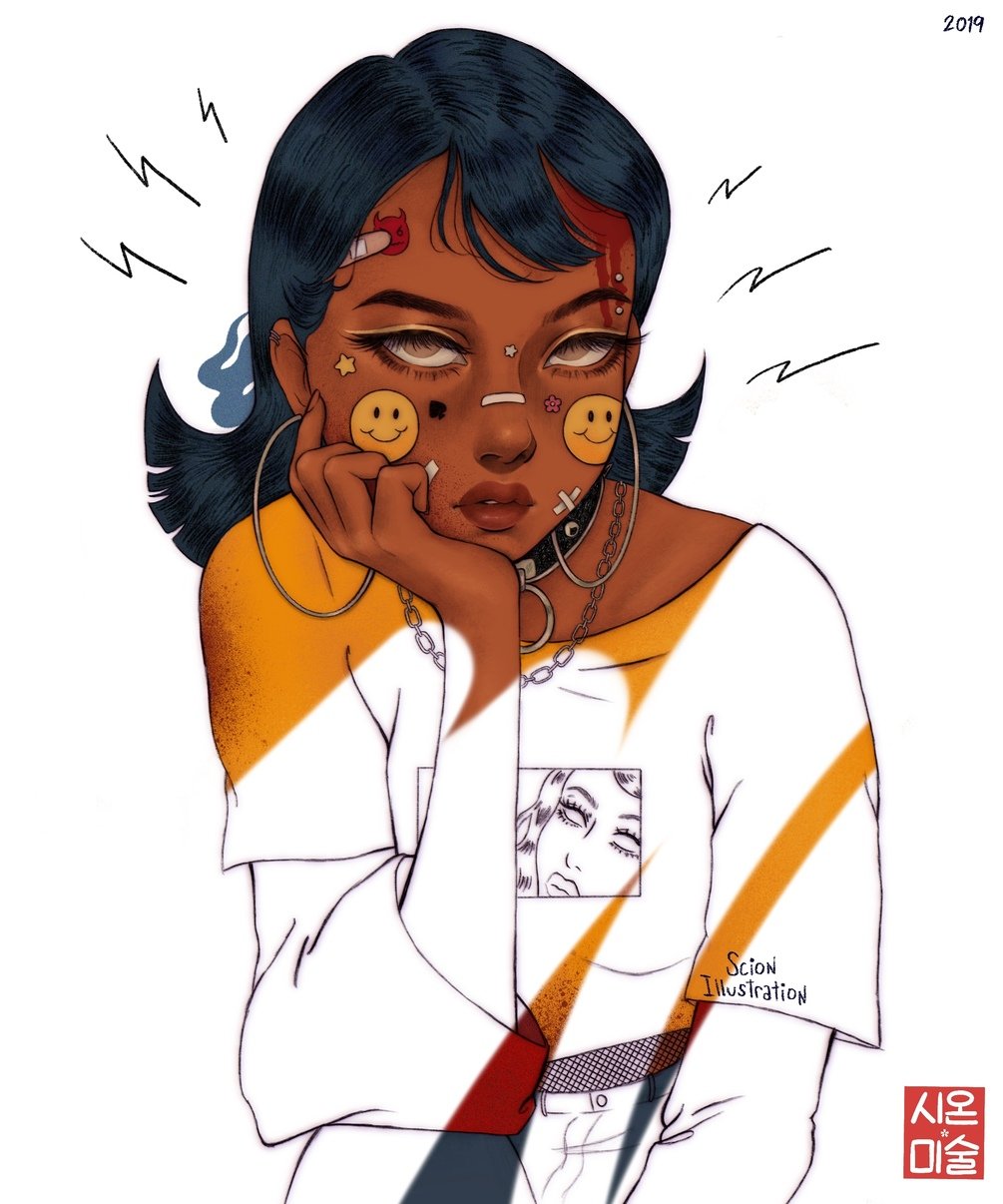 Scion's Line Art Coloring Pages (x6)