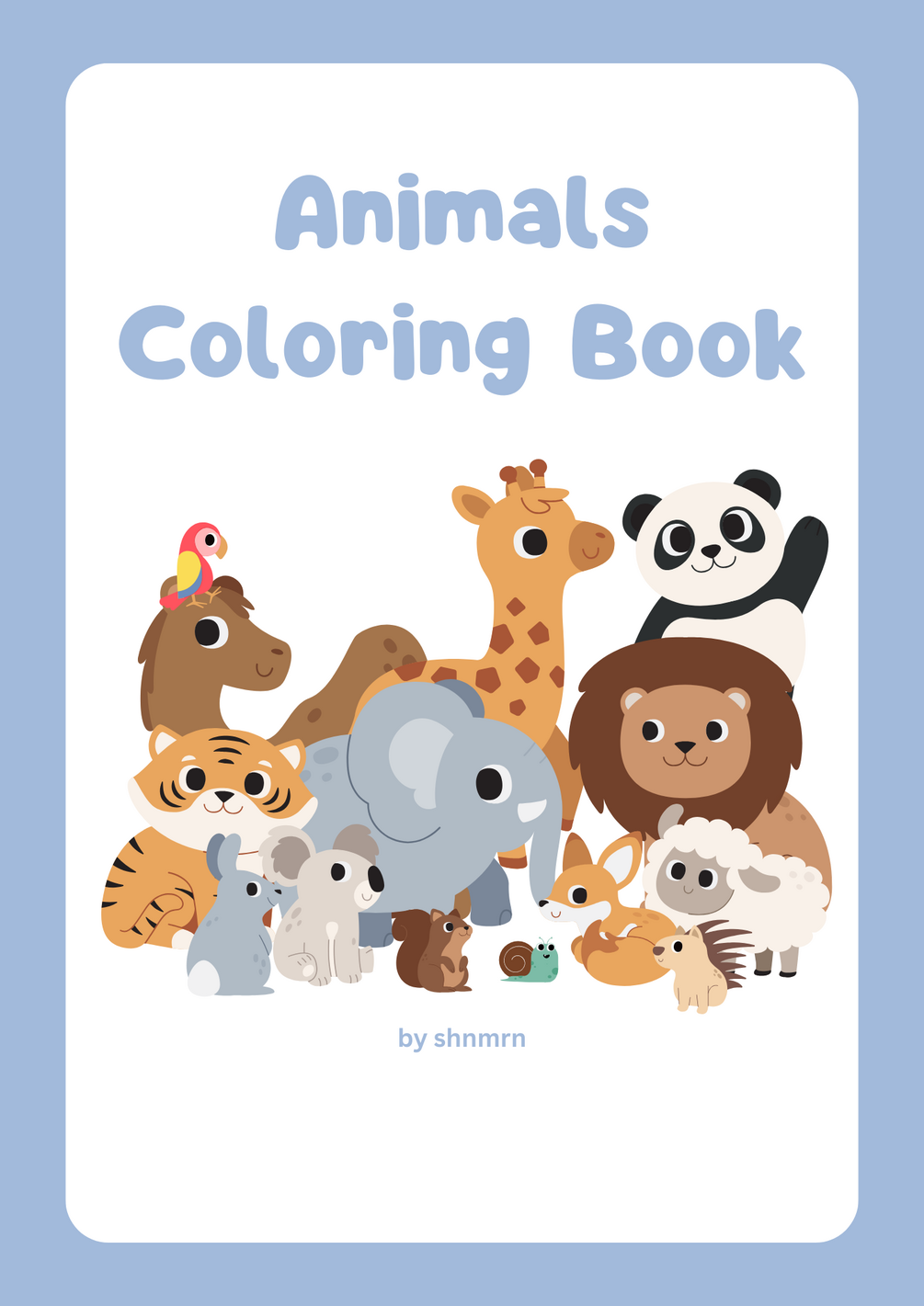 Animal Coloring Book For Kids