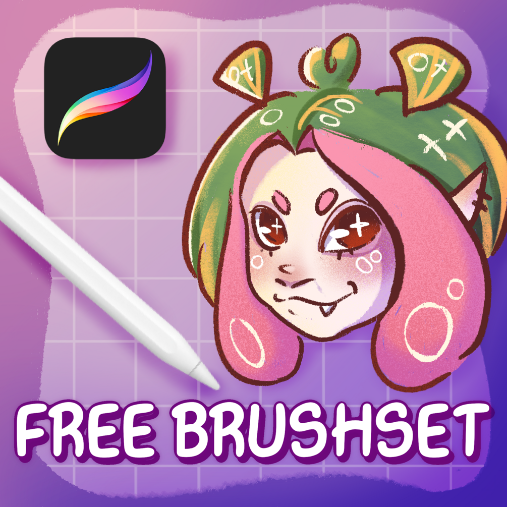 Starter Brush Pack ★ FREE Procreate brushes